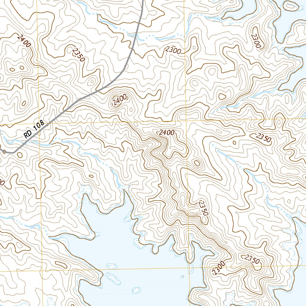 Skunk Coulee, MT (2020, 24000-Scale) Map by United States Geological ...