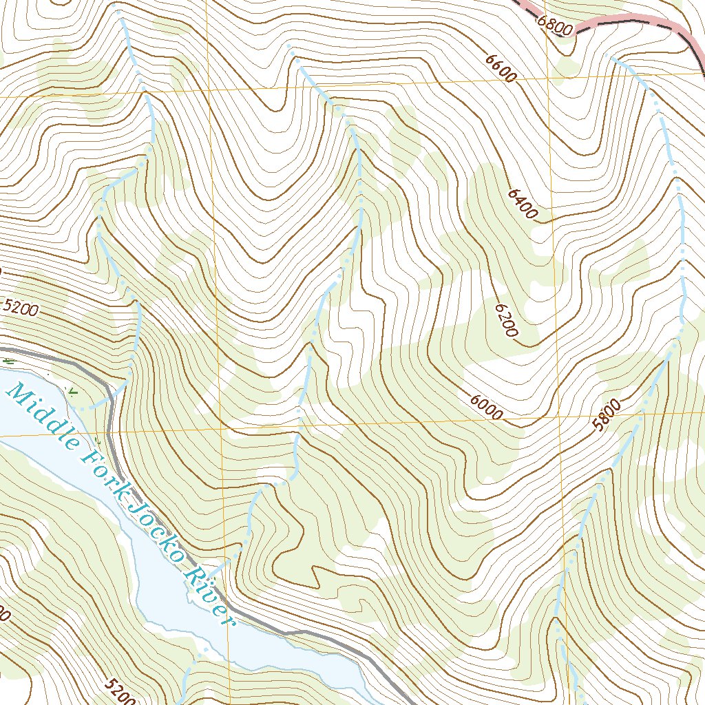 Upper Jocko Lake, MT (2020, 24000-Scale) Map by United States ...