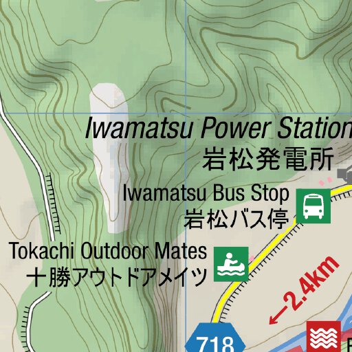 Tokachi River Rafting Course Paddling Map (Hokkaido, Japan) by ...