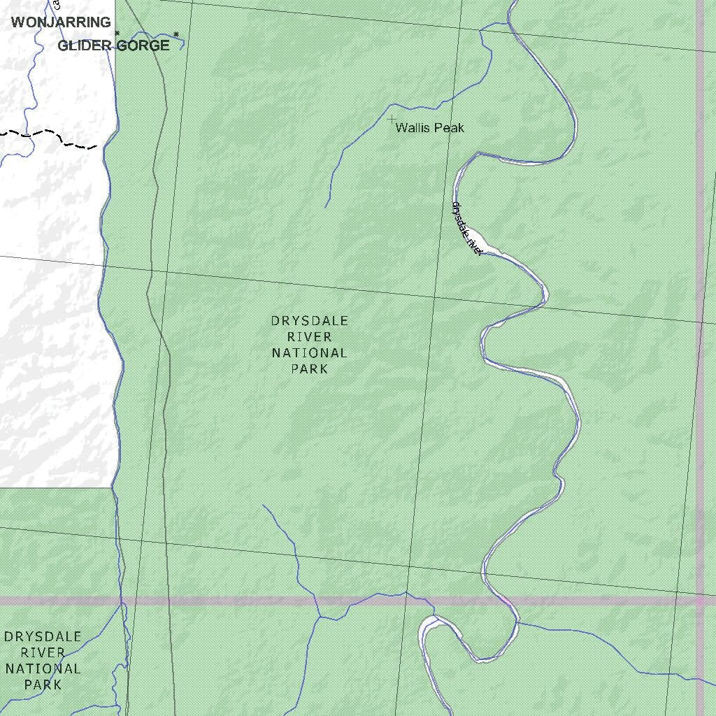 Getlost Map SD5209 DRYSDALE Australia Touring Map V15b 1:250,000 by ...