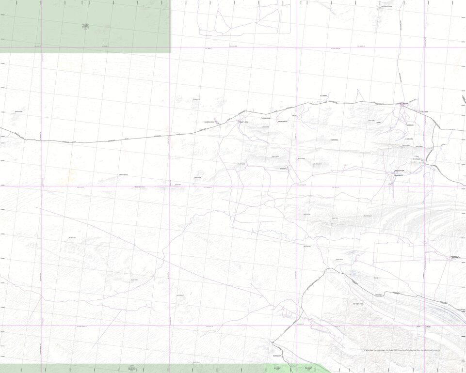 Getlost Map SF5216 MOUNT LIEBIG Australia Touring Map V15b 1:250,000 by ...