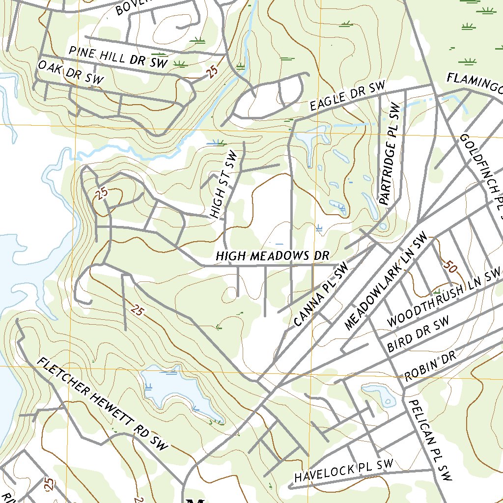 Holden Beach, NC (2019, 24000-Scale) Map by United States Geological ...