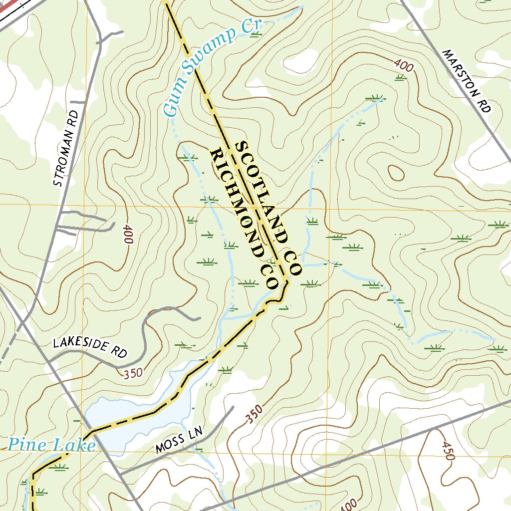 Marston, NC (2019, 24000-Scale) Map by United States Geological Survey ...