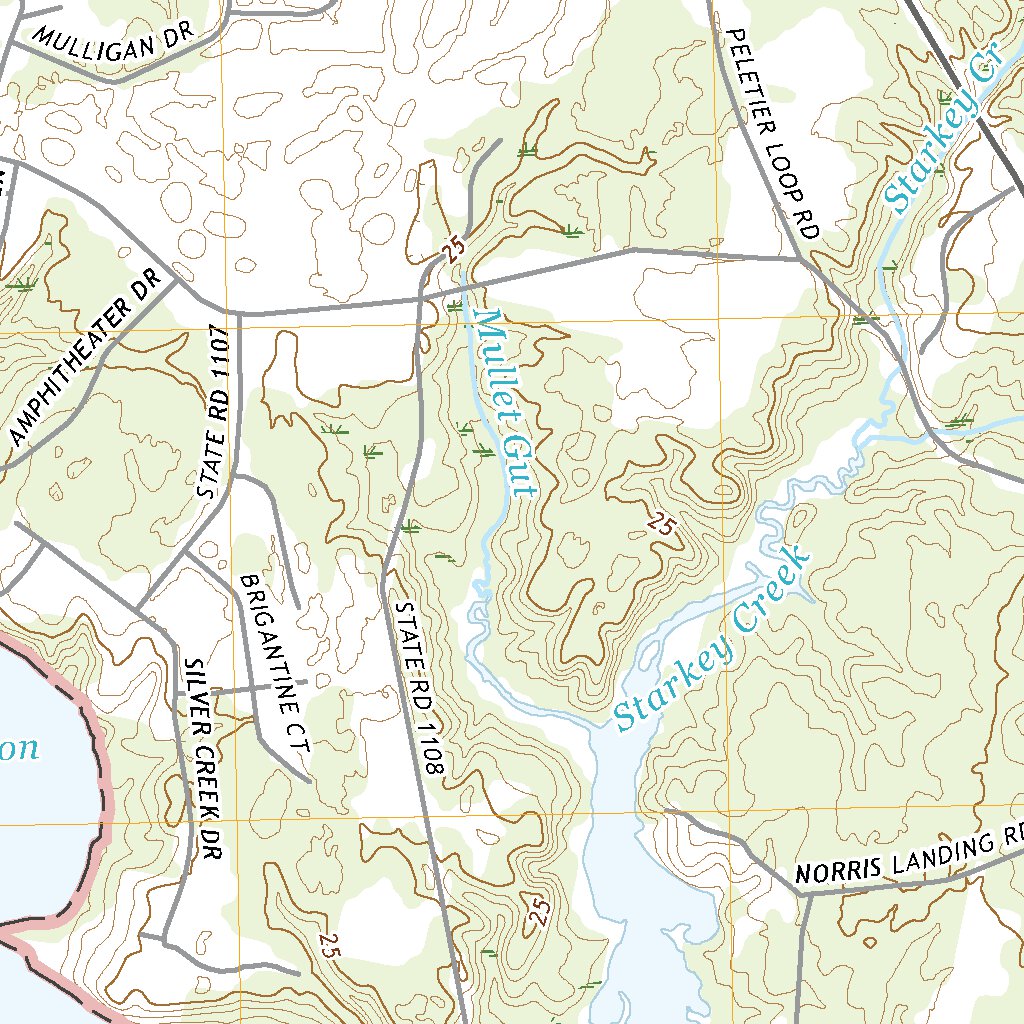 Swansboro, NC (2019, 24000-Scale) Map by United States Geological ...