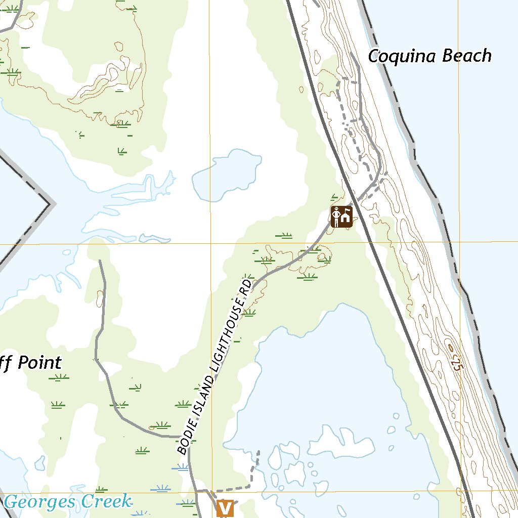 Oregon Inlet, NC (2019, 24000-Scale) Map by United States Geological ...