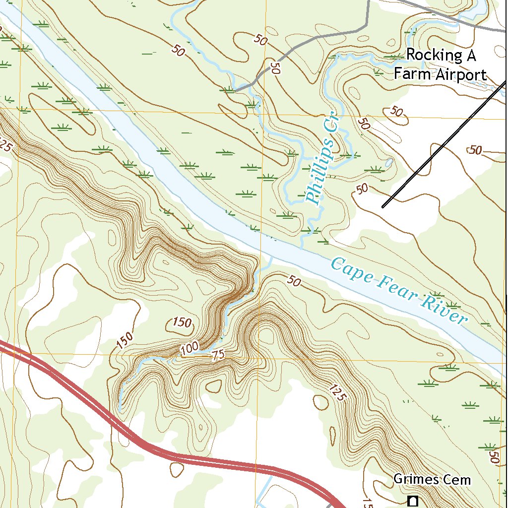 Tar Heel, NC (2019, 24000-Scale) Map by United States Geological Survey ...