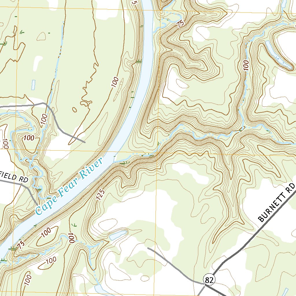Wade, NC (2019, 24000-Scale) Map by United States Geological Survey ...