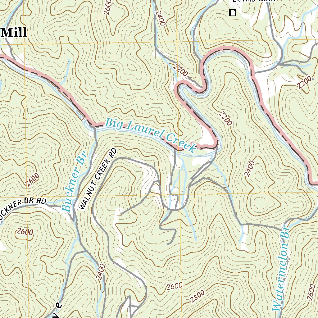 White Rock, NC (2019, 24000-Scale) Map by United States Geological ...