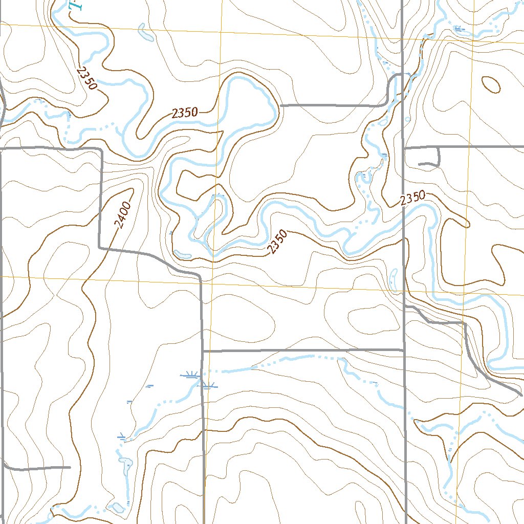 Burt NW, ND (2020, 24000-Scale) Map by United States Geological Survey ...