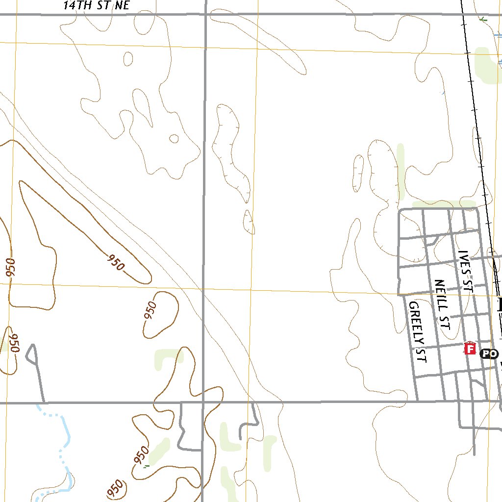 Buxton, ND (2020, 24000-Scale) Map by United States Geological Survey ...