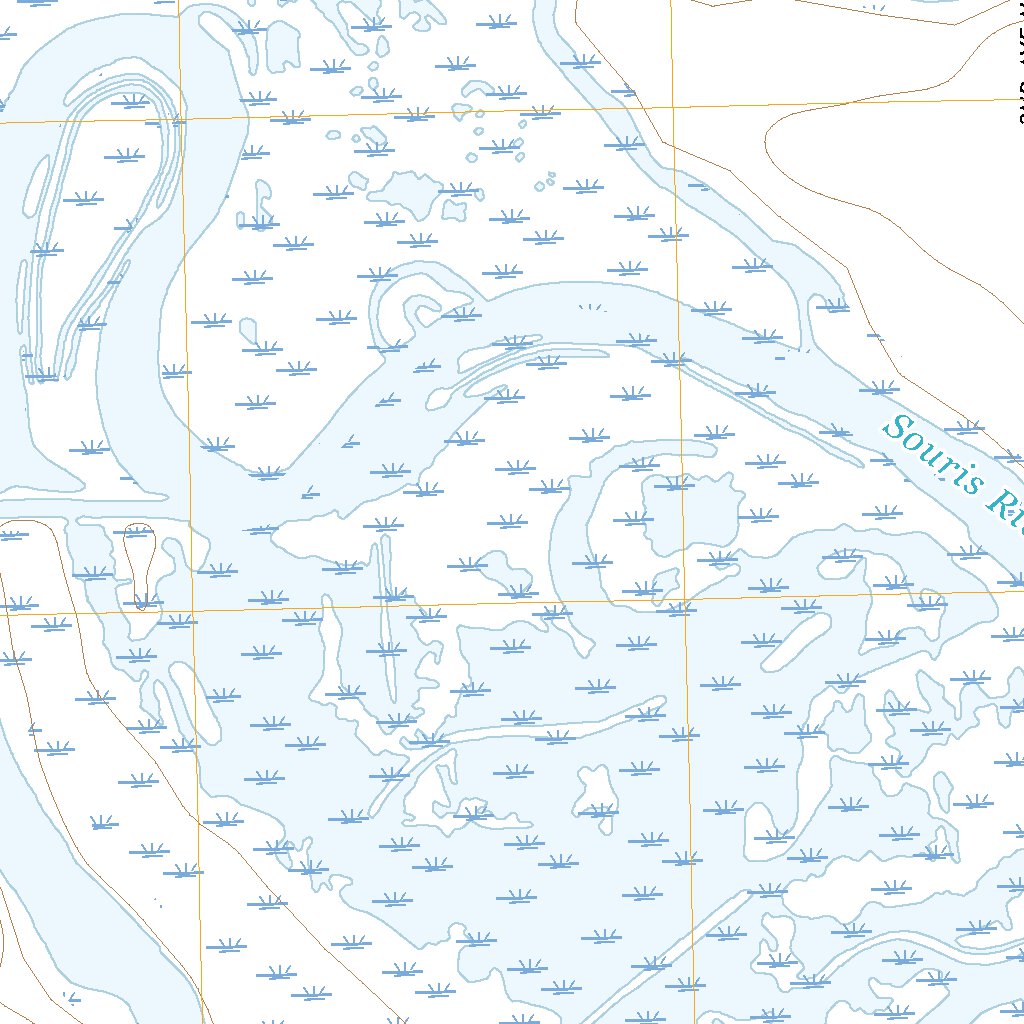 Deep, ND (2020, 24000-Scale) Map by United States Geological Survey ...