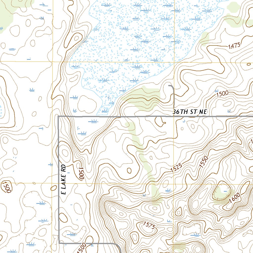 Devils Lake Mountain, ND (2020, 24000-Scale) Map by United States ...
