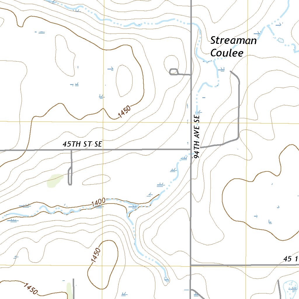 Eckelson SW, ND (2020, 24000-Scale) Map by United States Geological ...