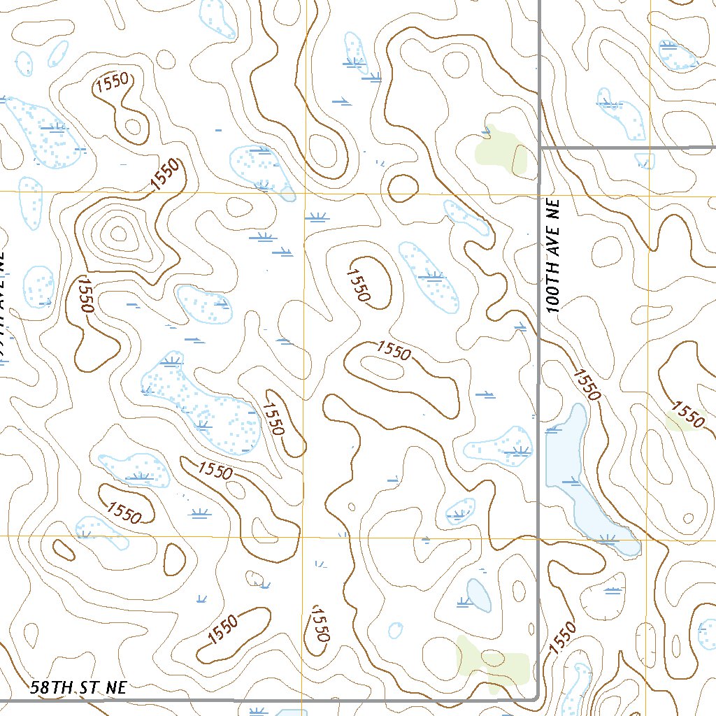 Edmore SW, ND (2020, 24000-Scale) Map by United States Geological ...