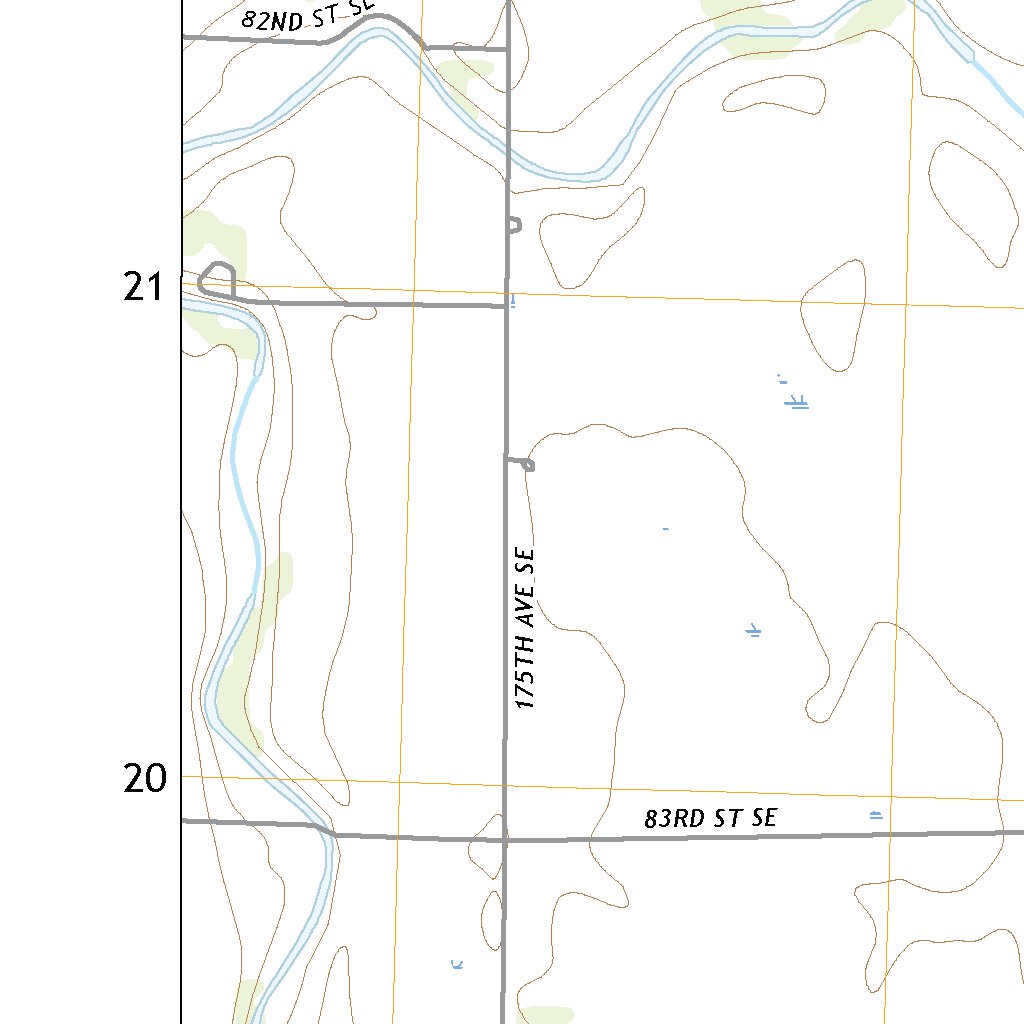 Fairmount NW, ND (2020, 24000-Scale) Map by United States Geological ...