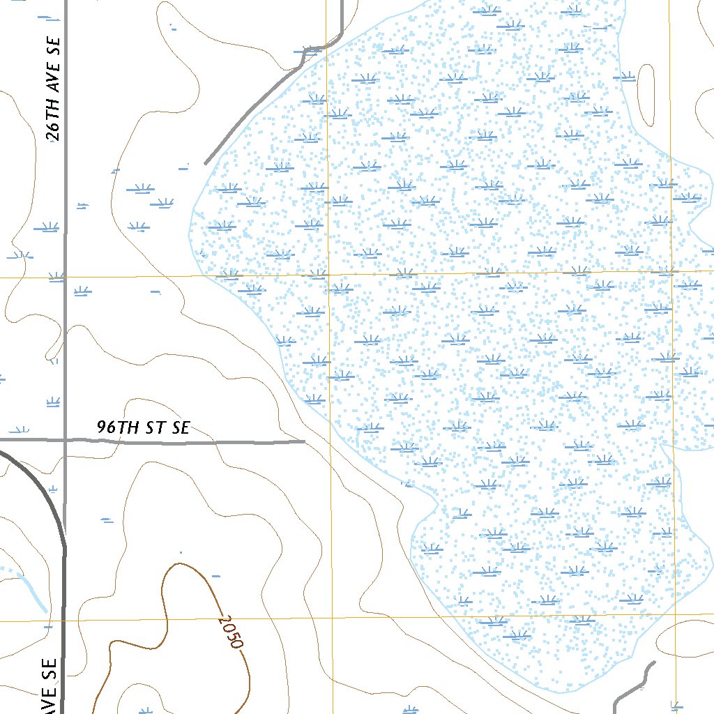 Hague SE, ND (2020, 24000-Scale) Map by United States Geological Survey ...