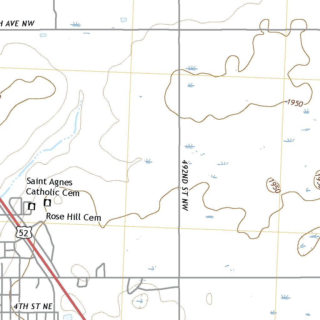 Kenmare, ND (2020, 24000-Scale) Map by United States Geological Survey ...