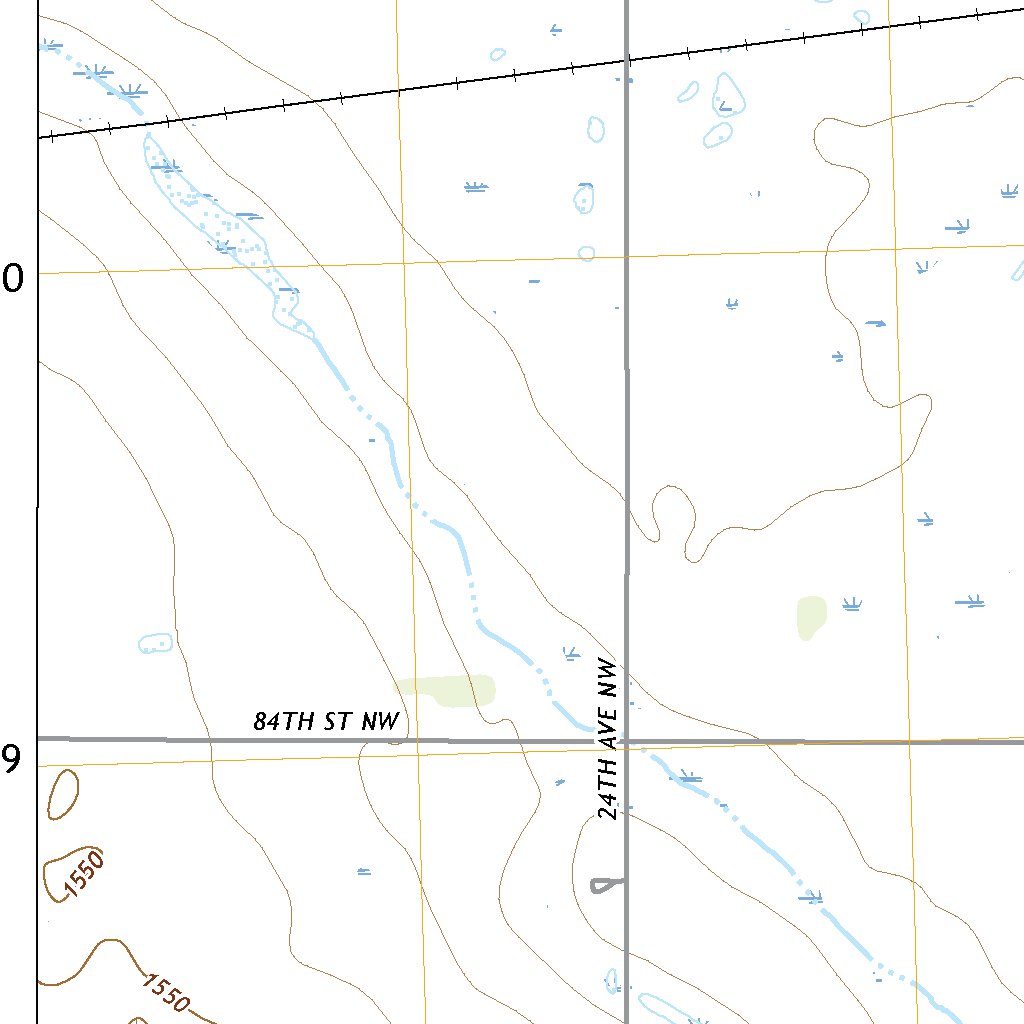 Maxbass, ND (2020, 24000-Scale) Map by United States Geological Survey ...