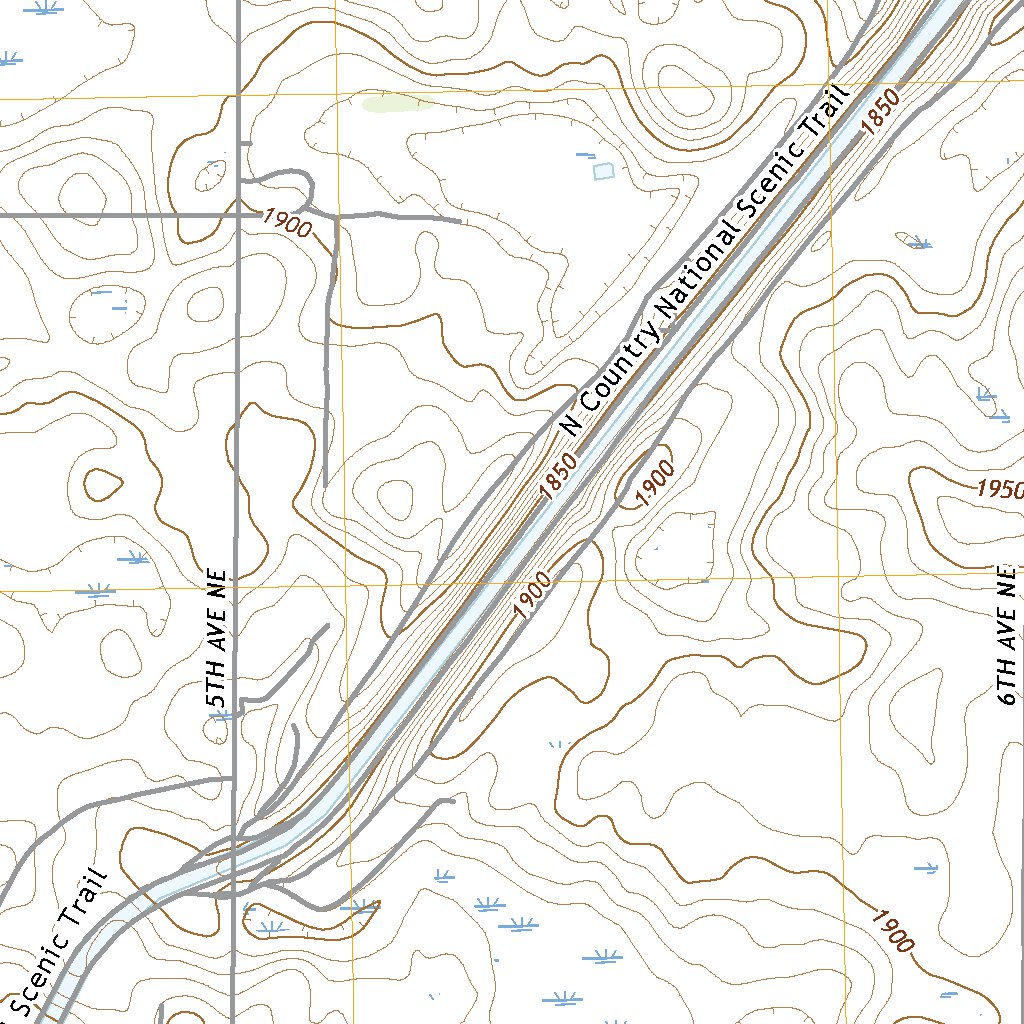 Lincoln Valley SW, ND (2020, 24000-Scale) Map by United States ...