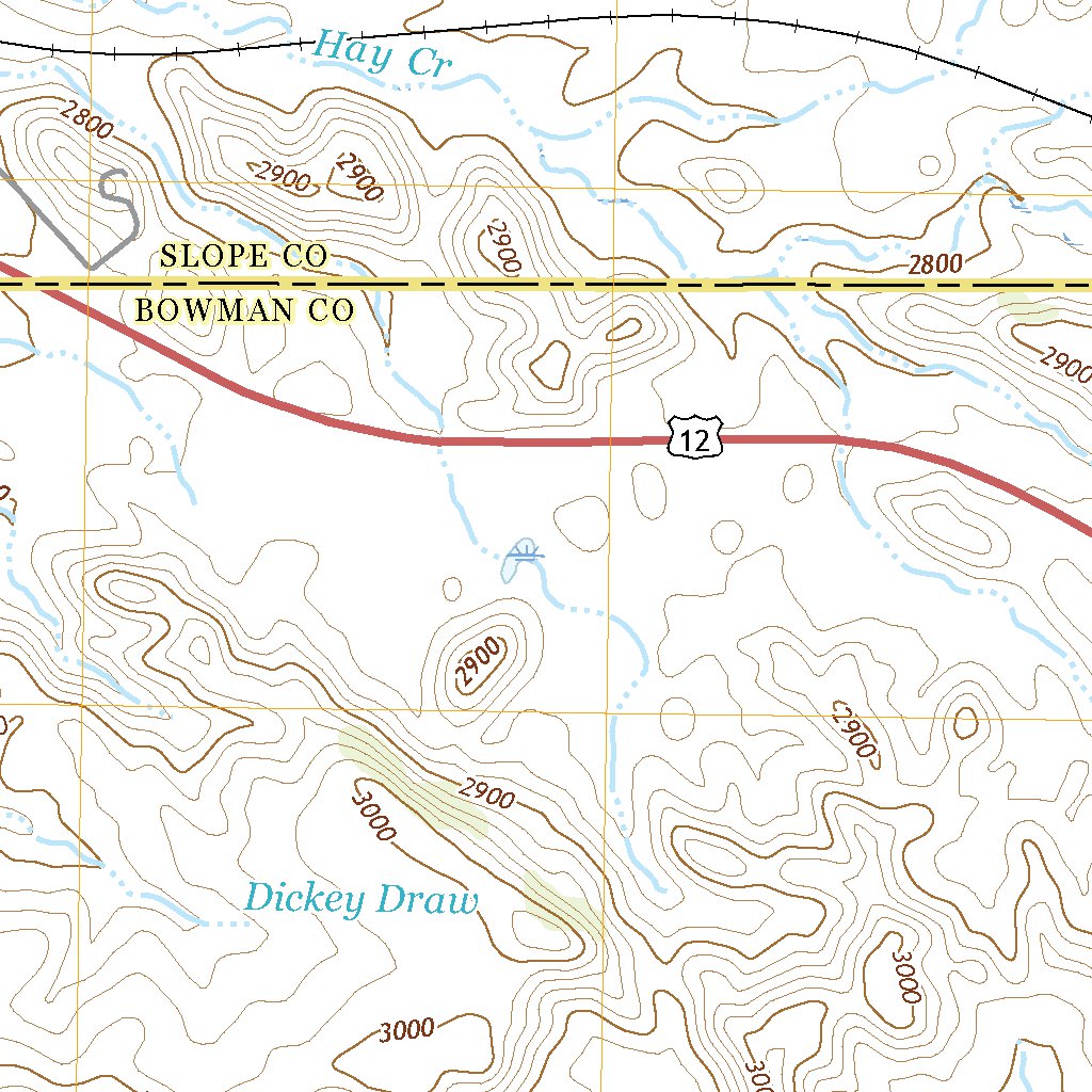 Marmarth SE, ND (2020, 24000-Scale) Map by United States Geological ...