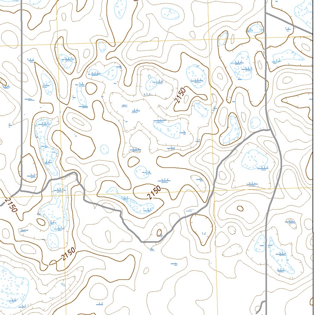 Rush Lake, ND (2020, 24000-Scale) Map by United States Geological ...
