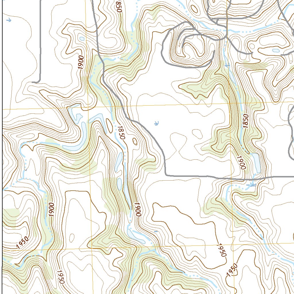 Robinson Coulee, ND (2020, 24000-Scale) Map by United States Geological ...