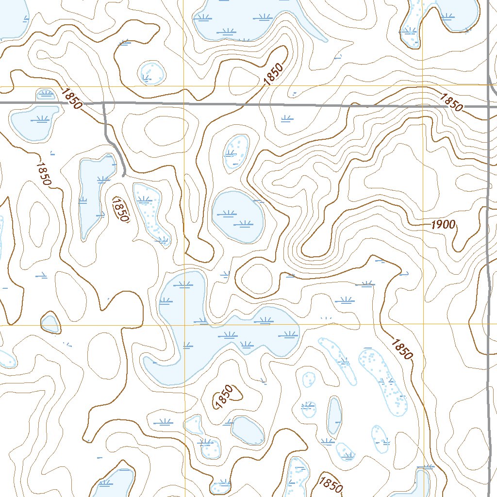 Medina SE, ND (2020, 24000-Scale) Map by United States Geological ...