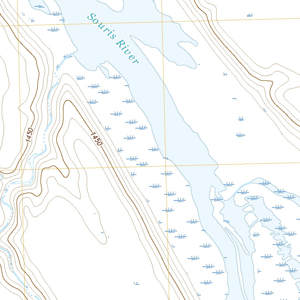 Landa SW, ND (2020, 24000-Scale) Map by United States Geological Survey ...