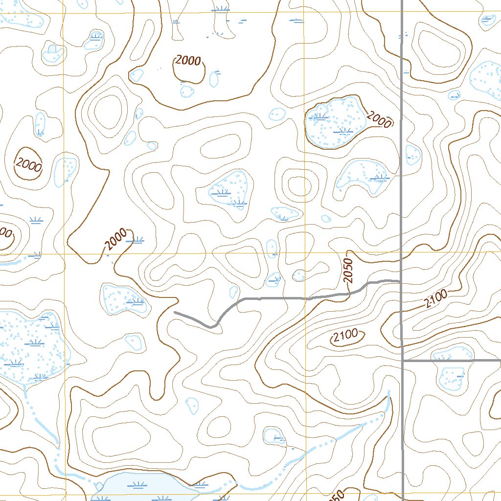 Lehr NW, ND (2020, 24000-Scale) Map by United States Geological Survey ...