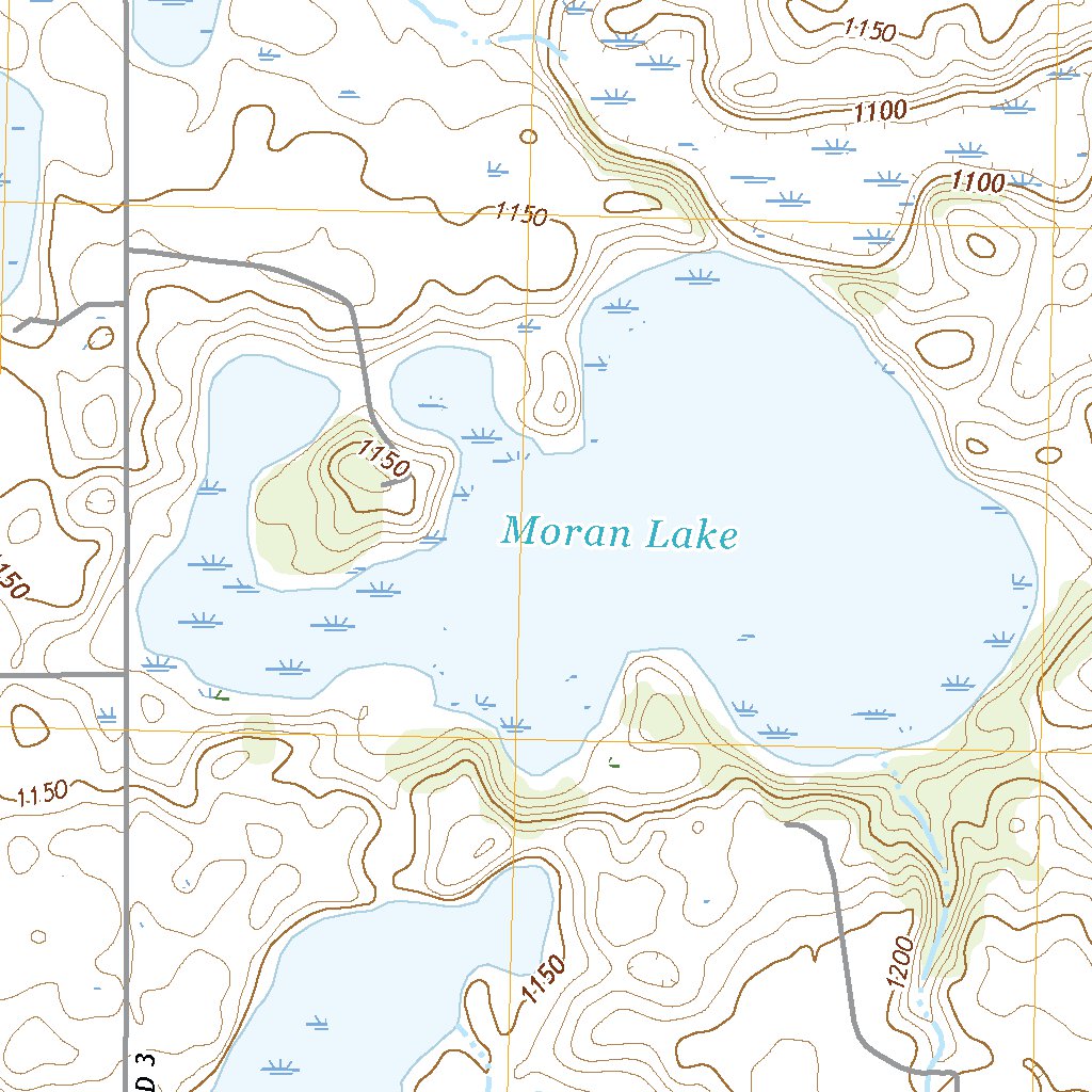 Swan Lake, ND (2020, 24000-Scale) Map by United States Geological ...