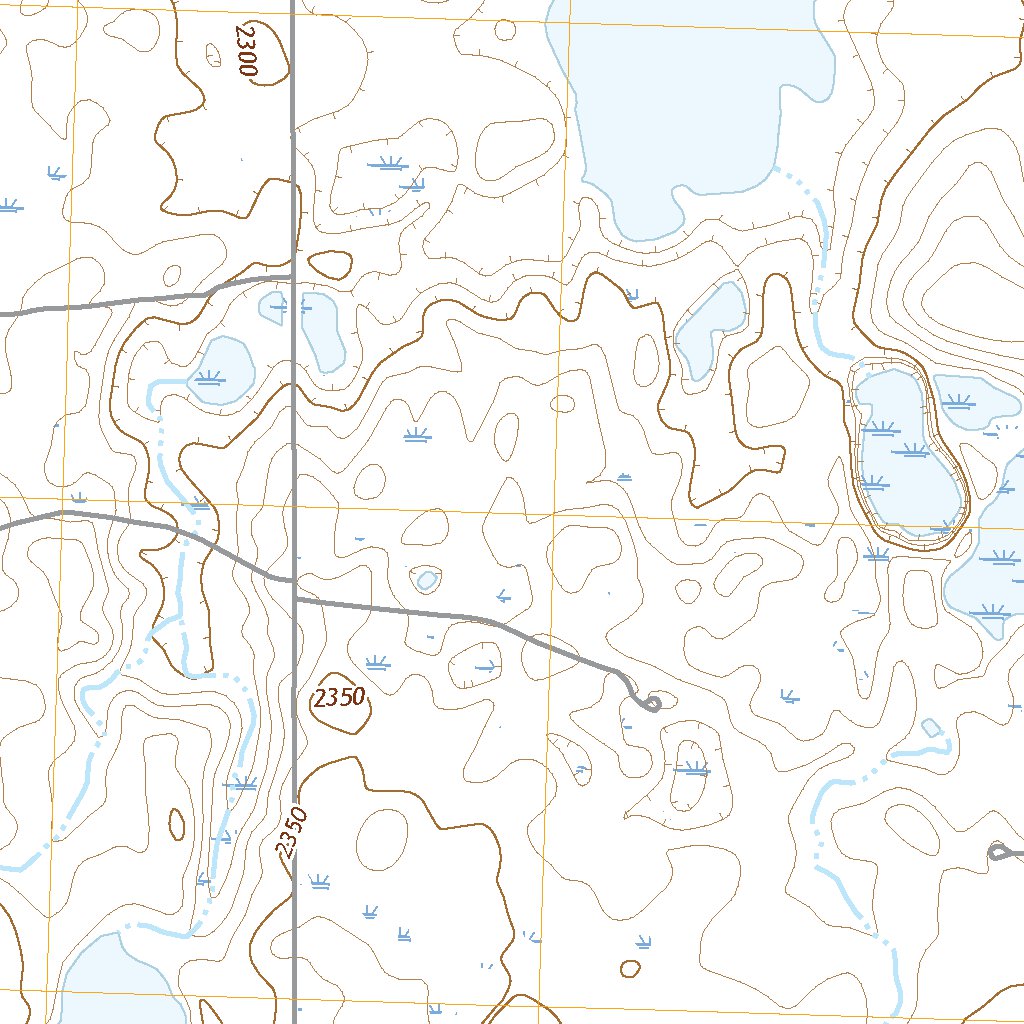 Ross, ND (2020, 24000-Scale) Map by United States Geological Survey ...