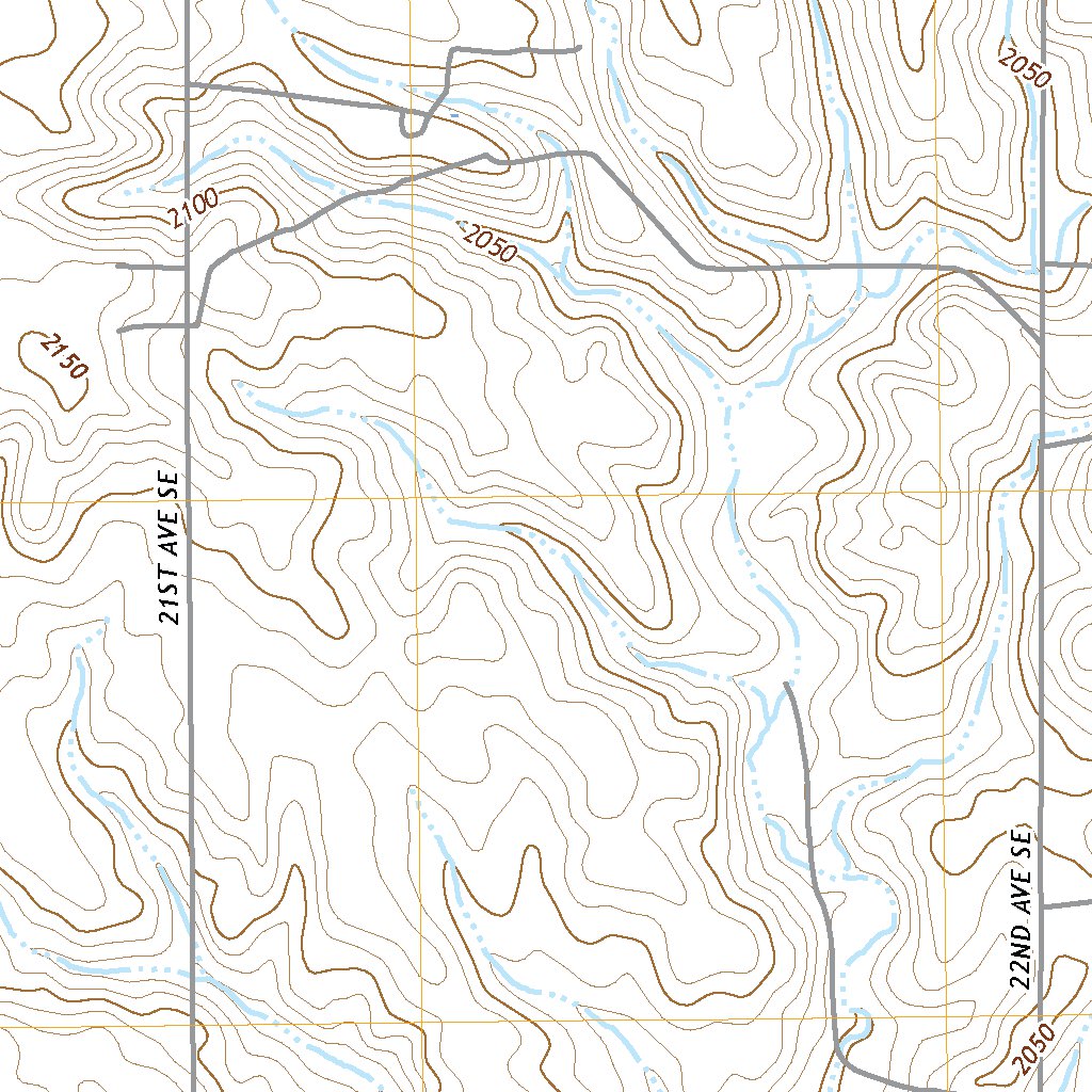 Schell Buttes SW, ND (2020, 24000-Scale) Map by United States ...