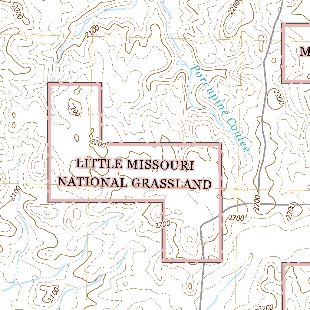 Timber Prong Creek, ND (2020, 24000-Scale) Map by United States ...