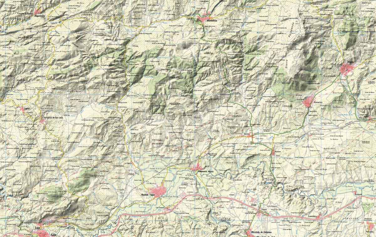 Montefrío (1008) Map by Instituto Geografico Nacional de Espana ...