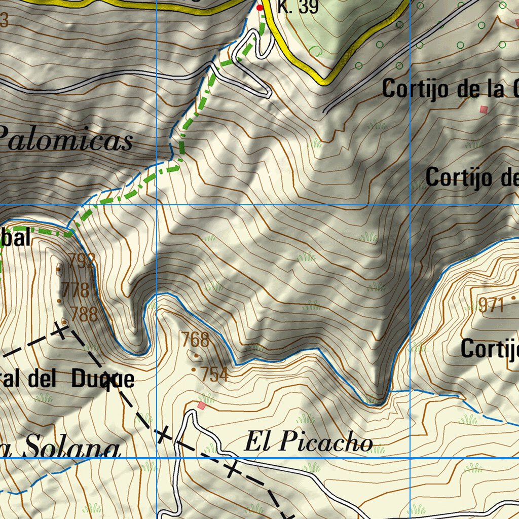 Lanjarón (1042) Map by Instituto Geografico Nacional de Espana | Avenza ...