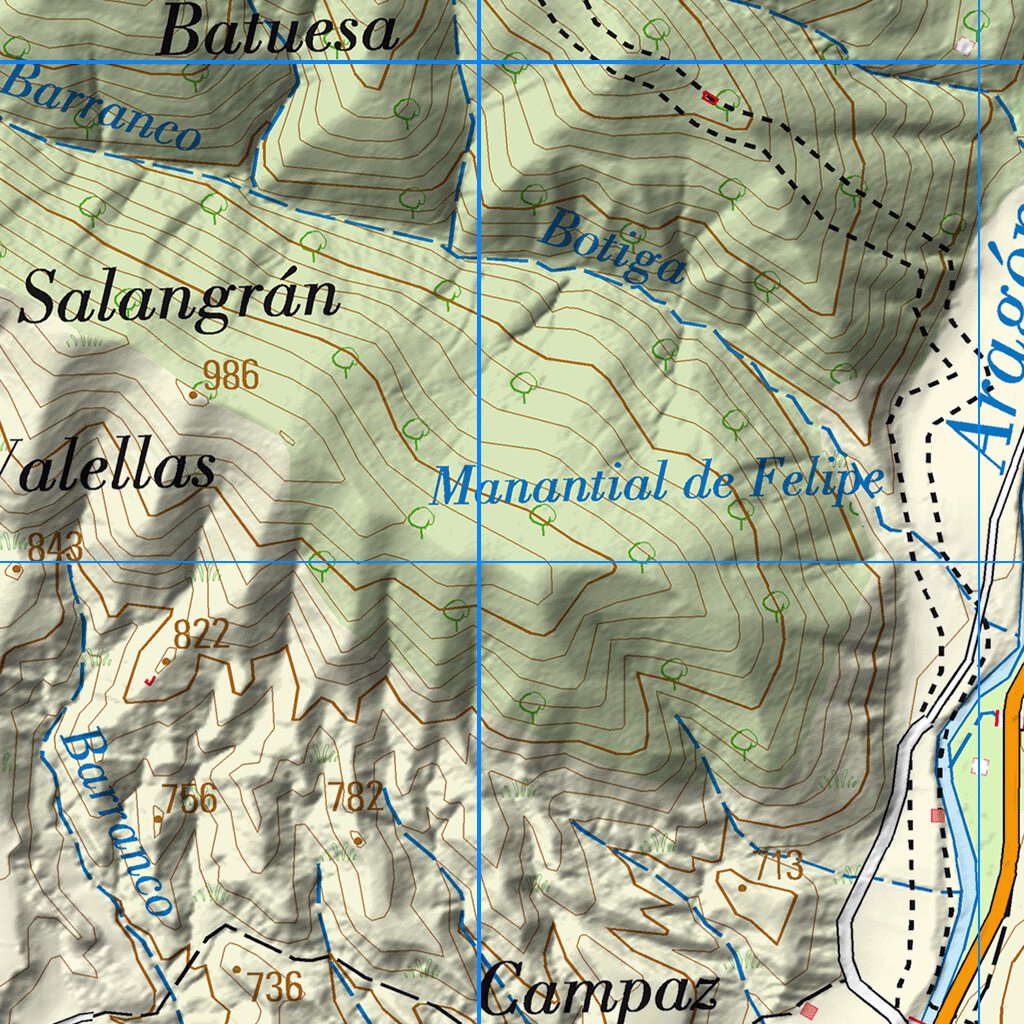Jaca (0176) Map by Instituto Geografico Nacional de Espana | Avenza Maps