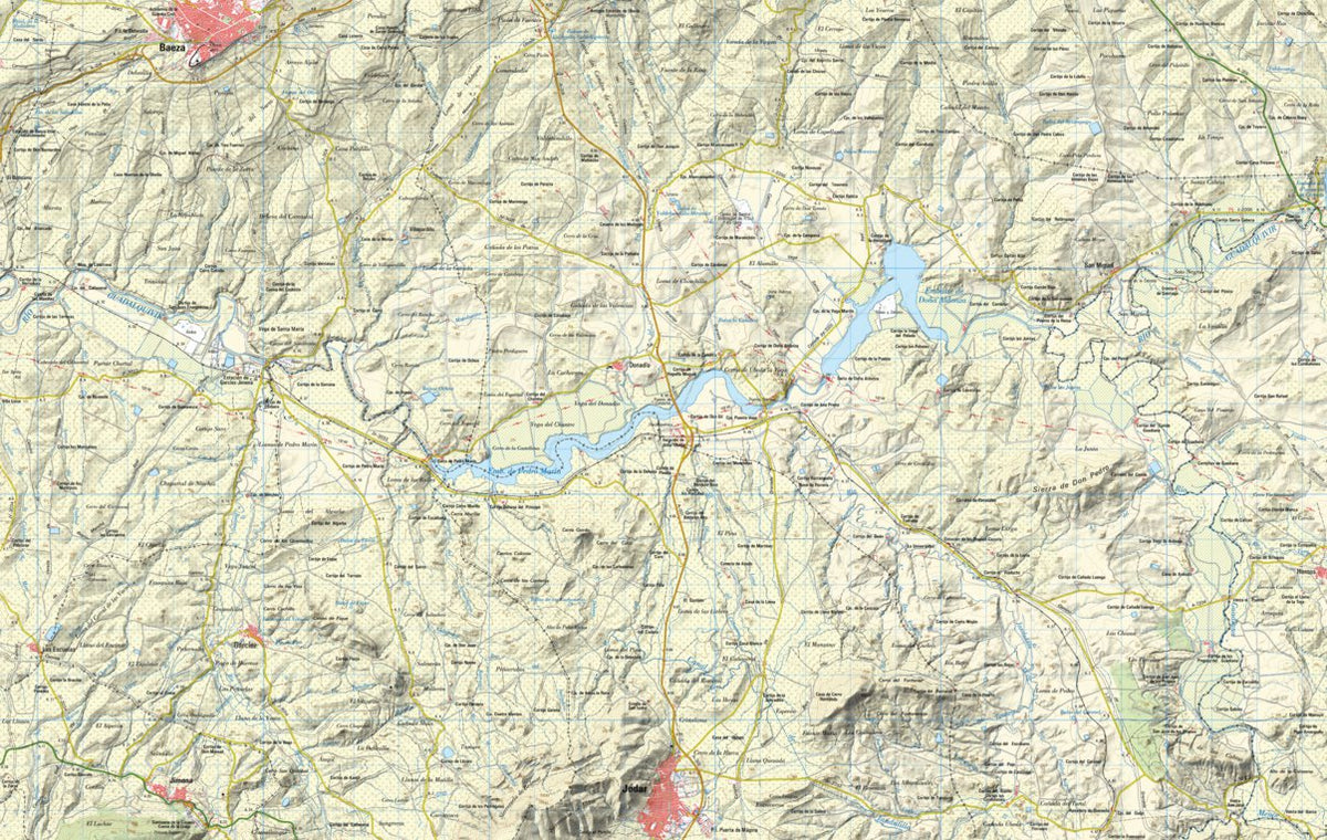 Baeza (0927) Map by Instituto Geografico Nacional de Espana | Avenza Maps