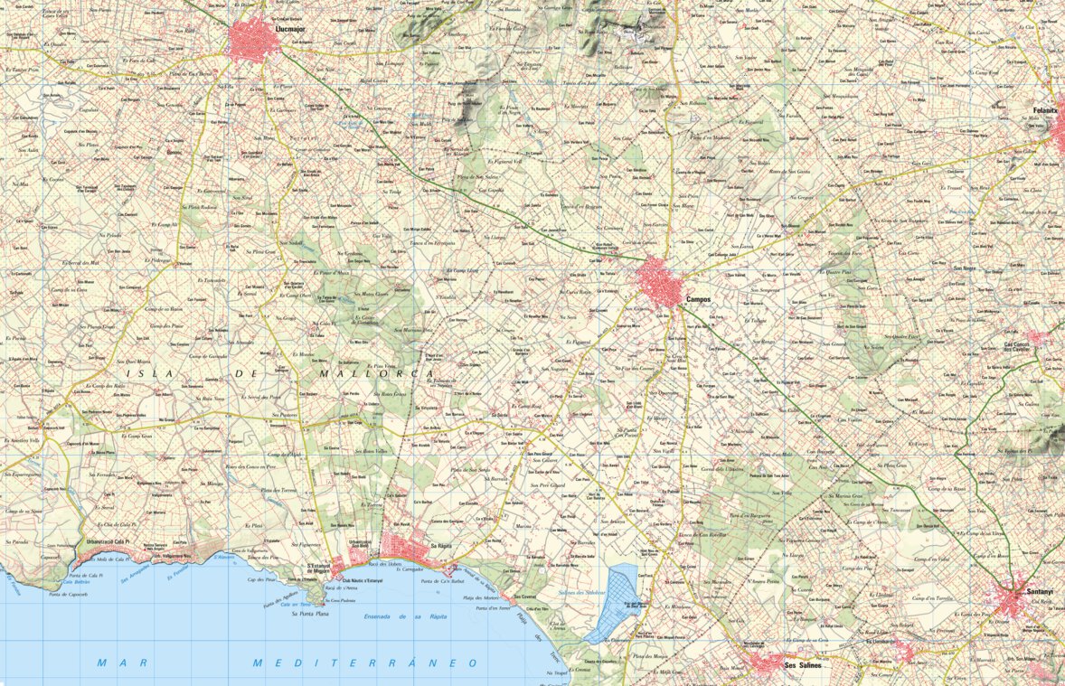 Llucmajor (0724) Map by Instituto Geografico Nacional de Espana ...