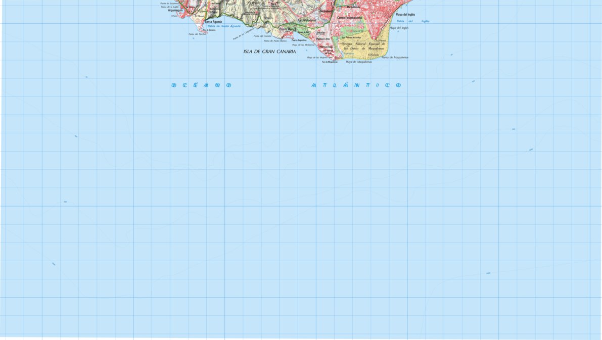 Playa del Inglés (1109) Map by Instituto Geografico Nacional de Espana ...