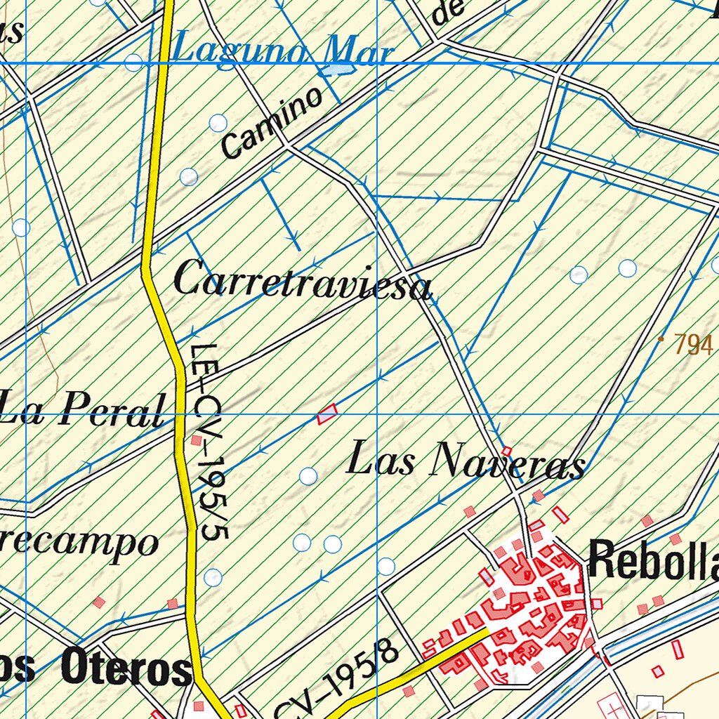 Mansilla de las Mulas (0195) Map by Instituto Geografico Nacional de ...