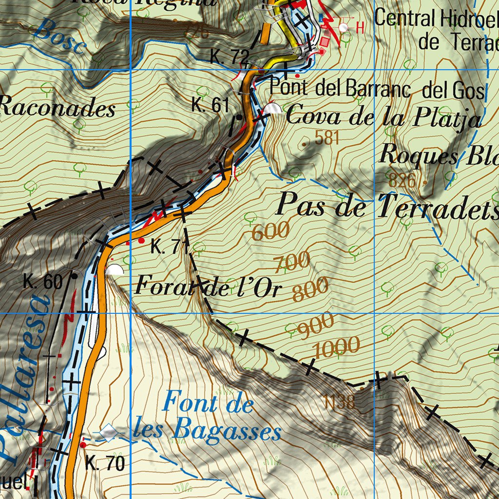 Isona (0290) Map by Instituto Geografico Nacional de Espana | Avenza Maps