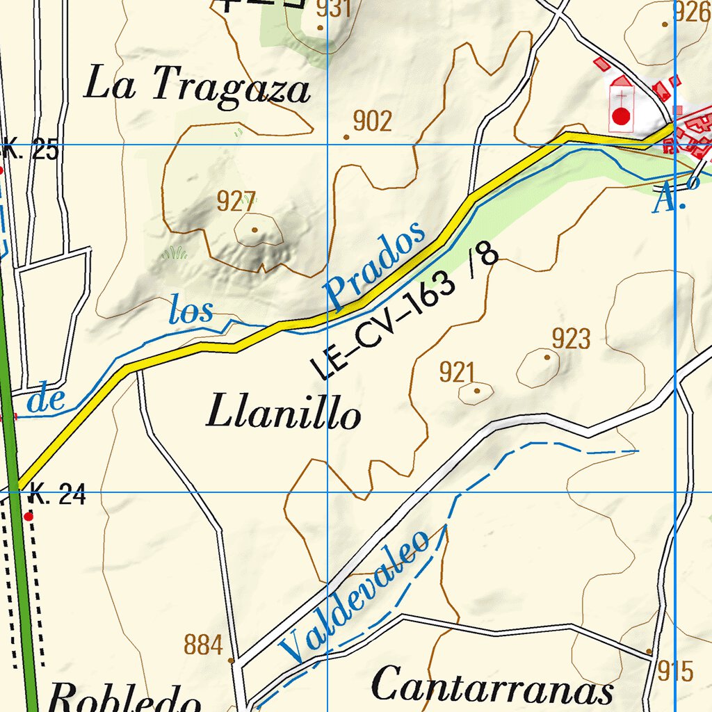 Almanza (0163) Map by Instituto Geografico Nacional de Espana | Avenza Maps