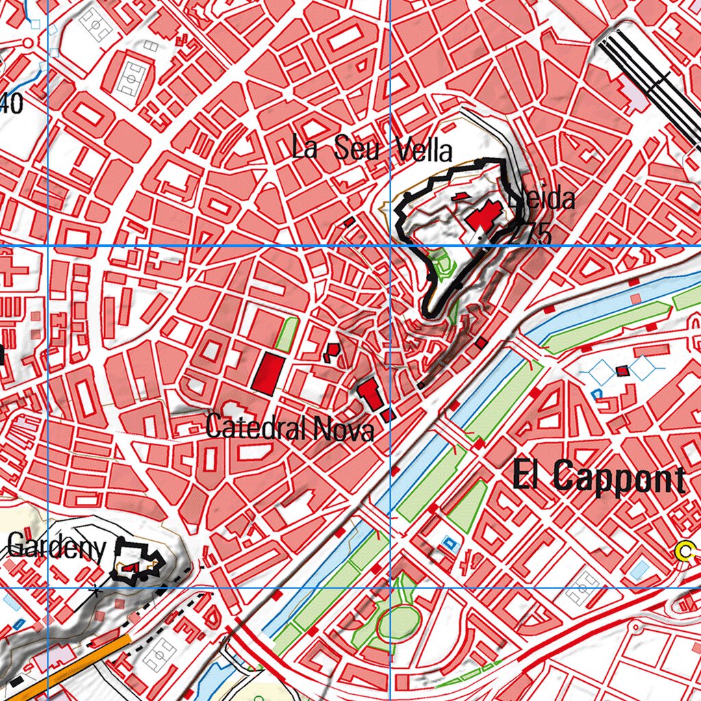 Lleida (0388) Map by Instituto Geografico Nacional de Espana | Avenza Maps