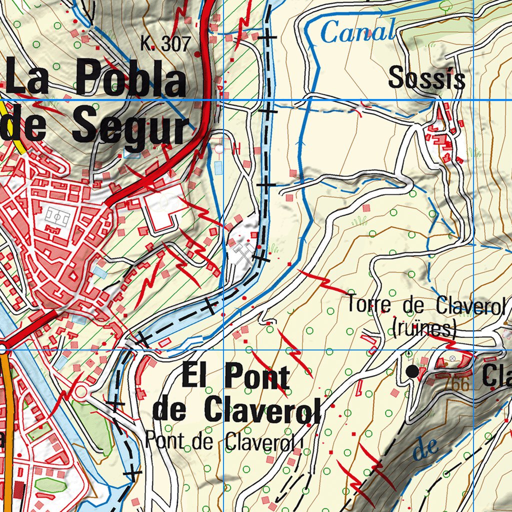 Tremp (0252) Map by Instituto Geografico Nacional de Espana | Avenza Maps