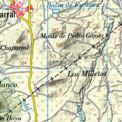 Cehegín (0911) Map by Instituto Geografico Nacional de Espana | Avenza Maps