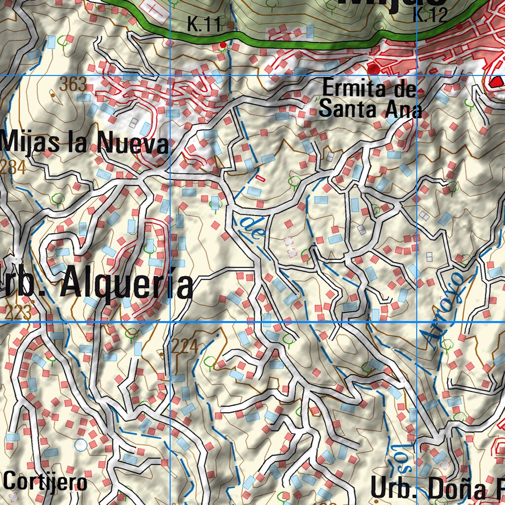 Fuengirola (1066) Map by Instituto Geografico Nacional de Espana ...