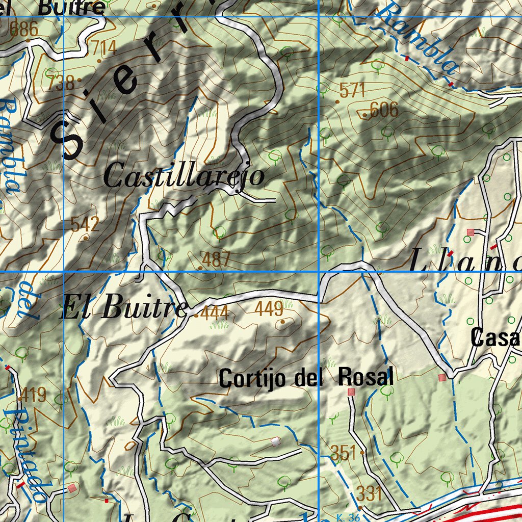 Lorca (0953) Map by Instituto Geografico Nacional de Espana | Avenza Maps