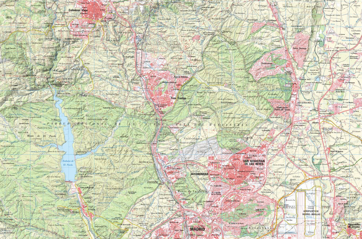 Alcobendas (0534) Map by Instituto Geografico Nacional de Espana ...