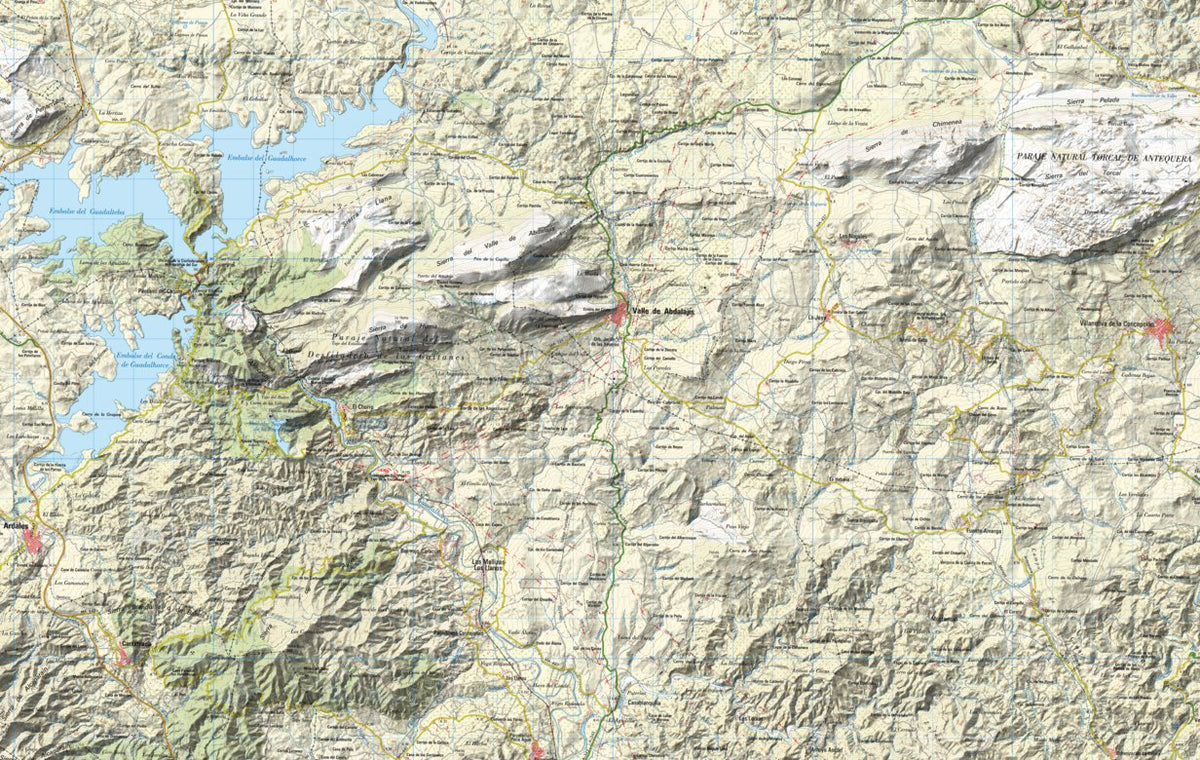 Ardales (1038) Map by Instituto Geografico Nacional de Espana | Avenza Maps
