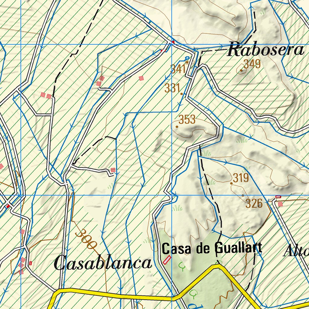 Tauste (0321) Map by Instituto Geografico Nacional de Espana | Avenza Maps
